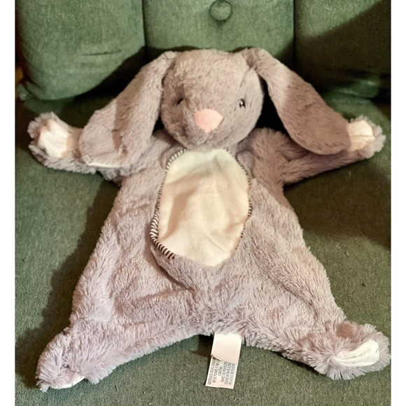 Kellytoy | Toys | Kellytoy Baby Bunny Flat Full Body Plush Gray Pink ...
